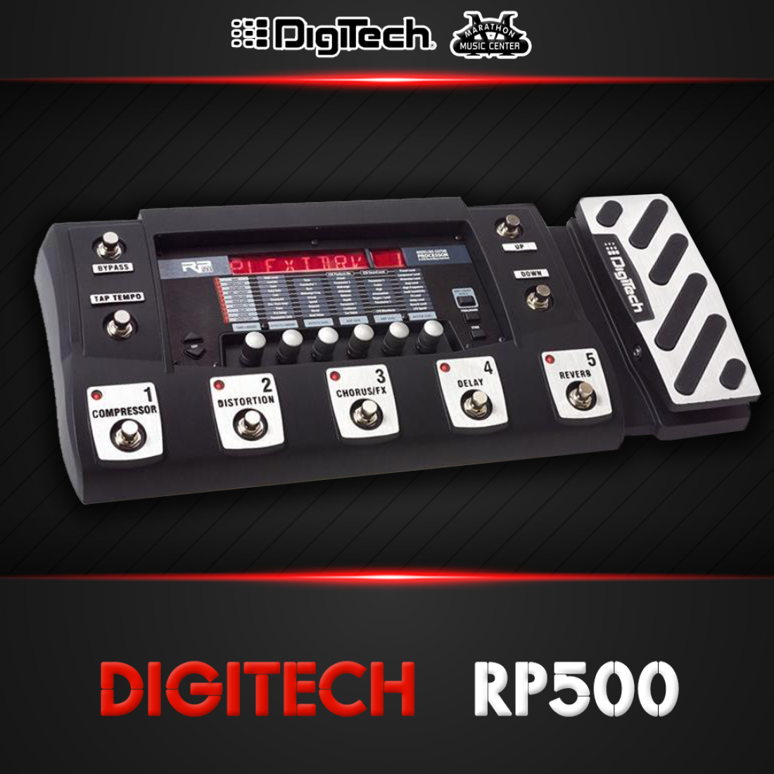 เอฟเฟกกีตาร์ DIGITECH RP500 - ขอนแก่น มาราธอน ศูนย์รวมเครื่องดนตรีใหญ่ ...